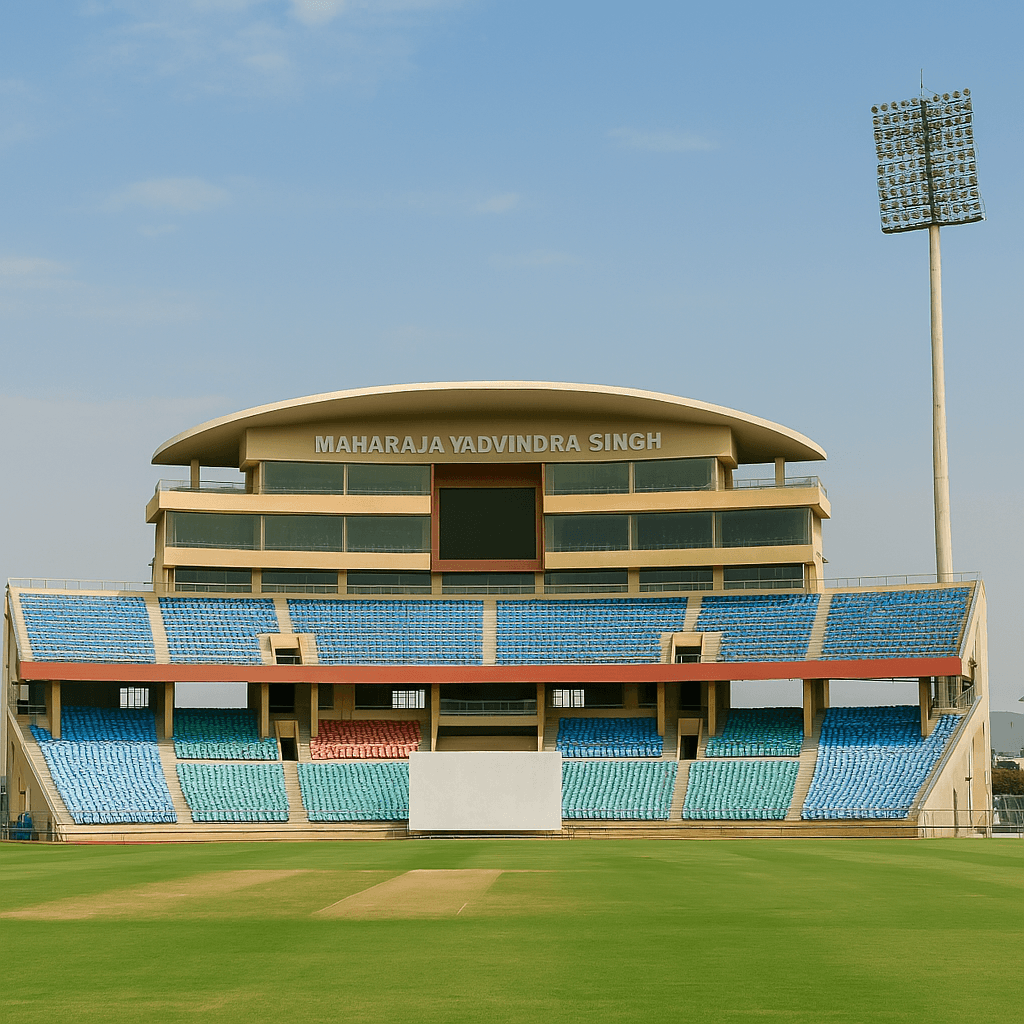 Feel The Bold IPL Buzz At Maharaja Yadavindra Singh Cricket Stadium!